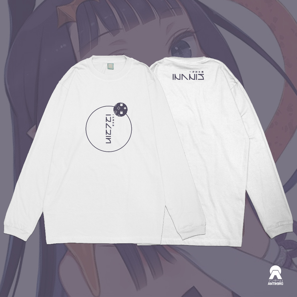 Longsleeve Ninomae Inanis Takodachi Holo EN Hololive Myth English Anime ...