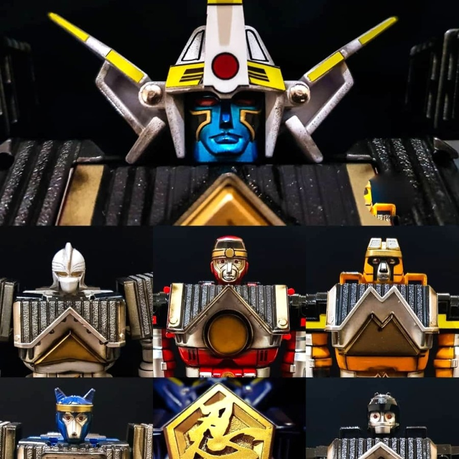 Dx Vintage Muteki Shogun zord (kakuranger/power rangers) | Shopee ...