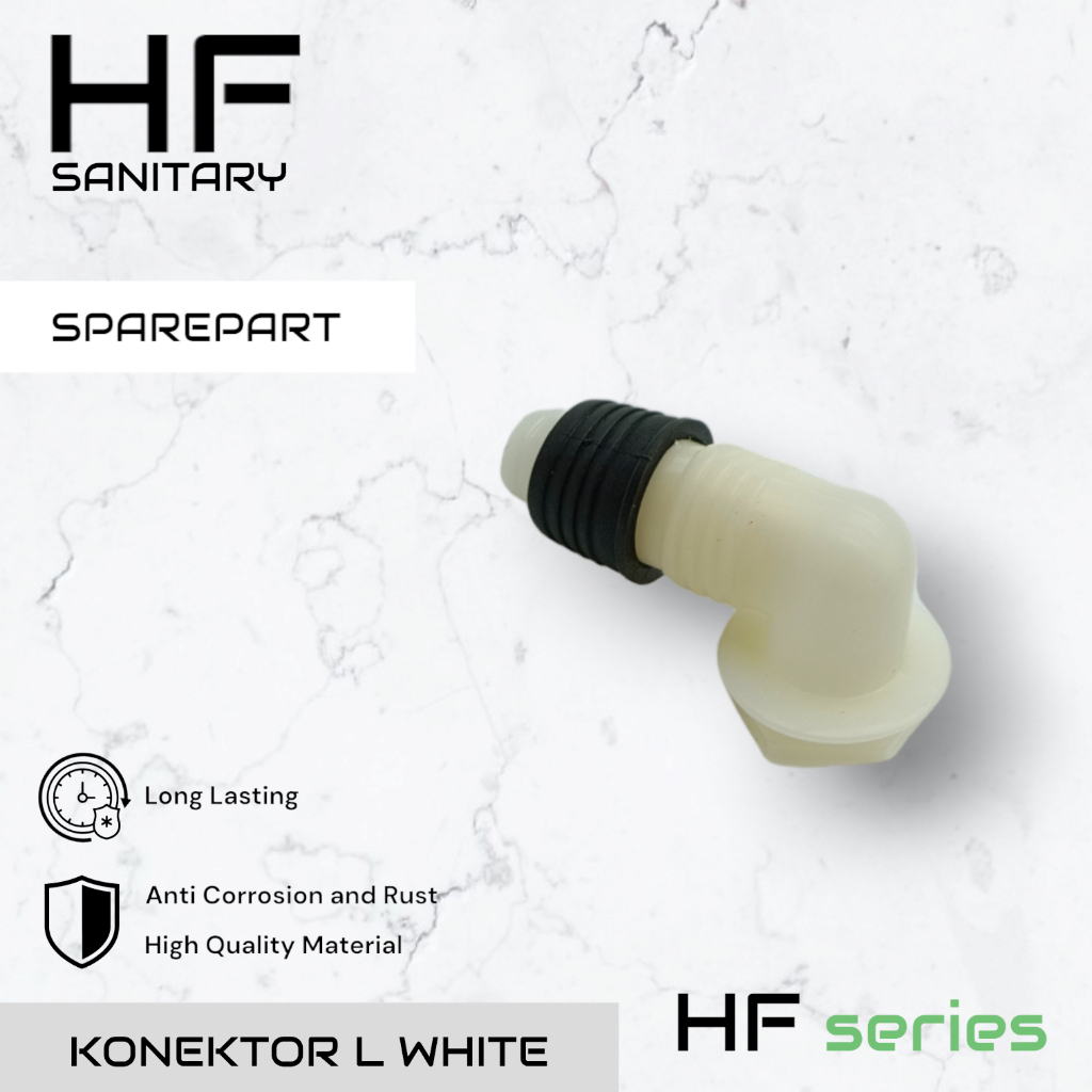 PUTIH MESIN White L Connection Spare Parts Cover Round Connector ...