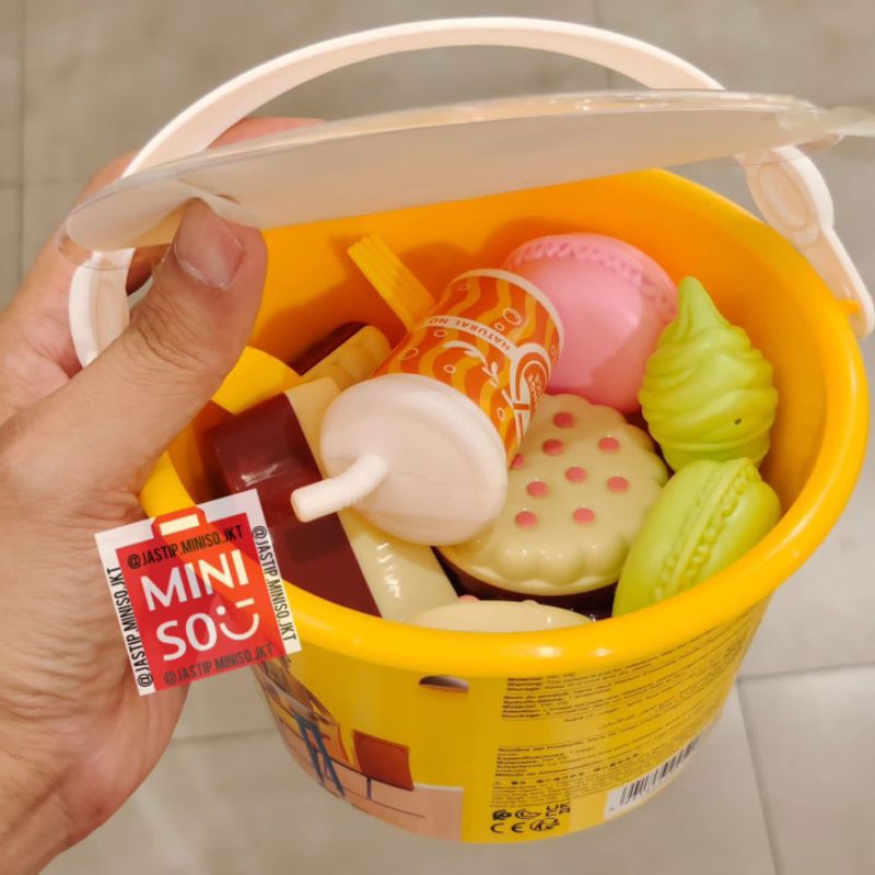 Miniso Toy Playing House Series DESSERT SET (13pcs) | Shopee Philippines
