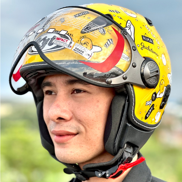 Kyt Elsico Retro Solid Half Face Adult Helmet for Men and Women ...