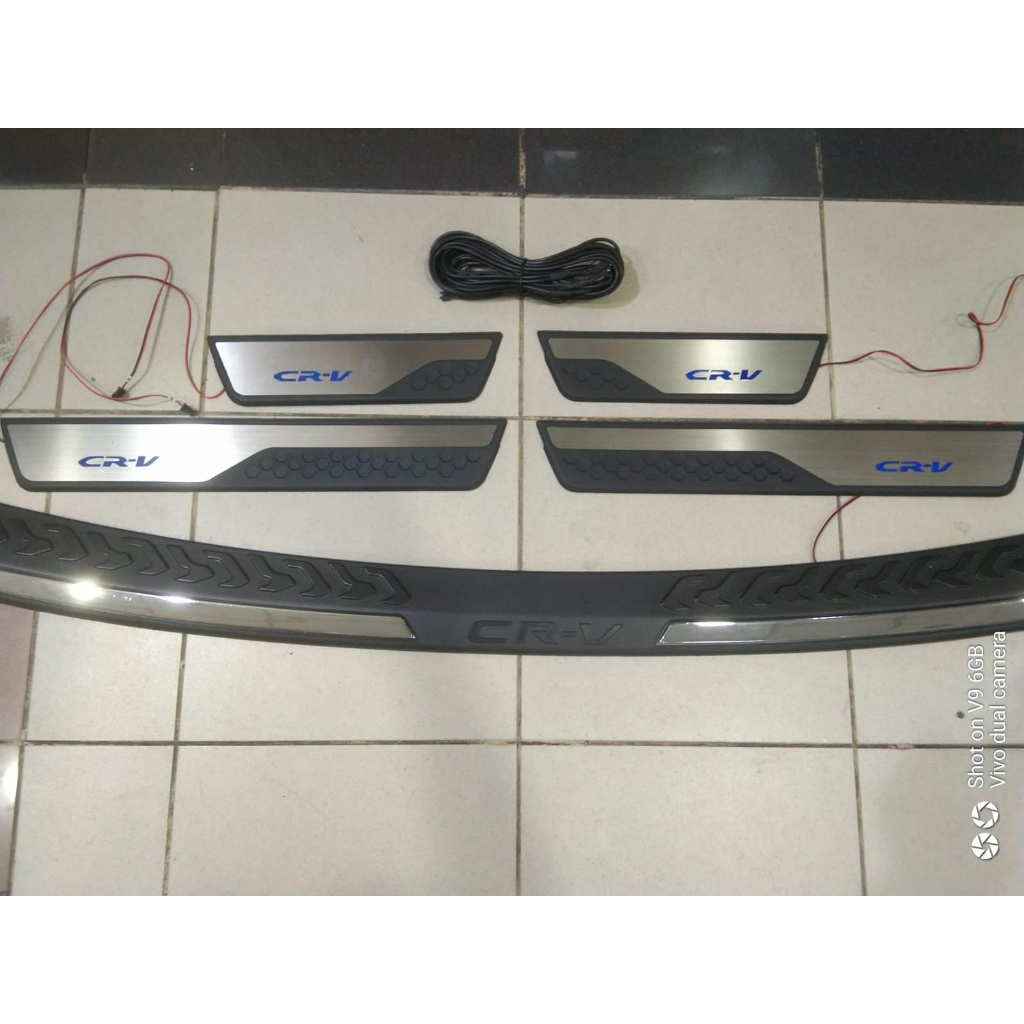 2017 CRV Turbo Stainless Steel Combination Side and Rear Sillplate ...