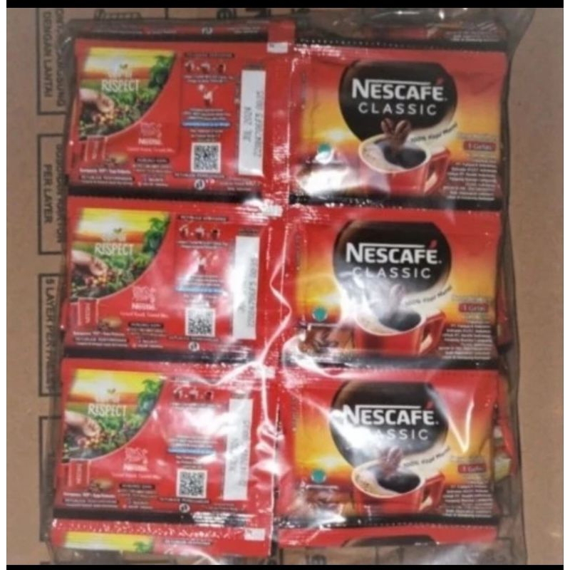 Nescafe Classic Instant Coffee Sachet 10x2g and 60x2g | Shopee Philippines