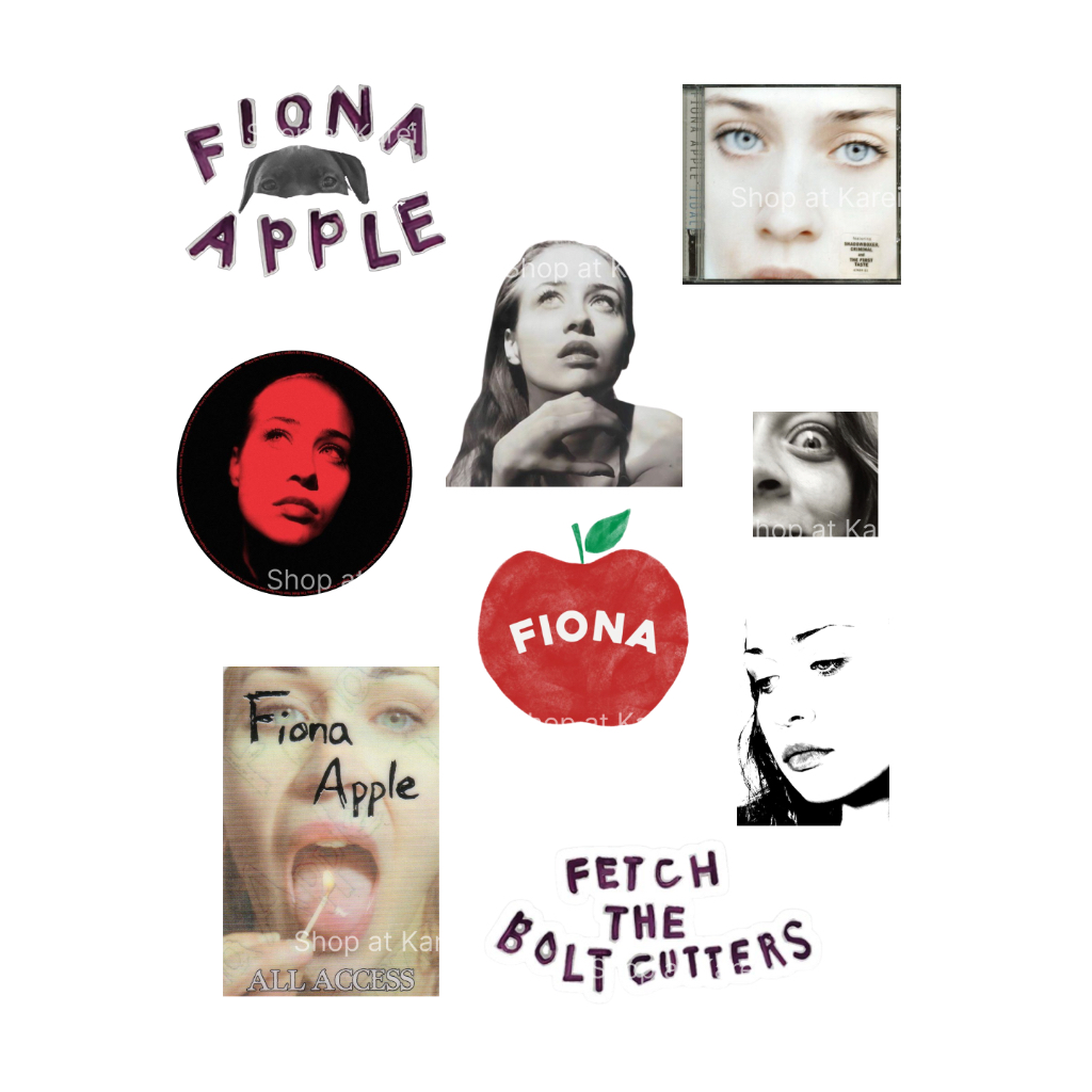 Fiona Apple Sticker Set | Shopee Philippines