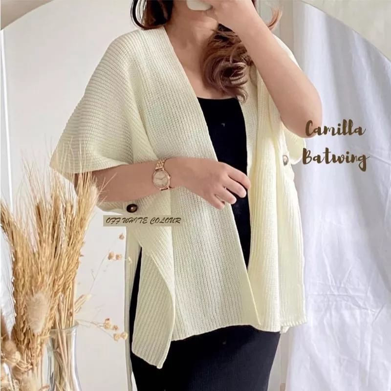 Camilla Batwing-Outer Knit Cardigan-Outer-PREMIUM Knit Cardigan ...