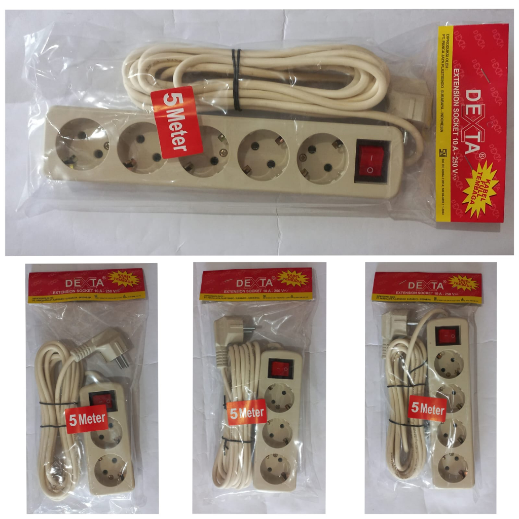 Dexta Ground Socket Terminal plus 5 meter long cable Lbg 2, 3, 4, 5 ...