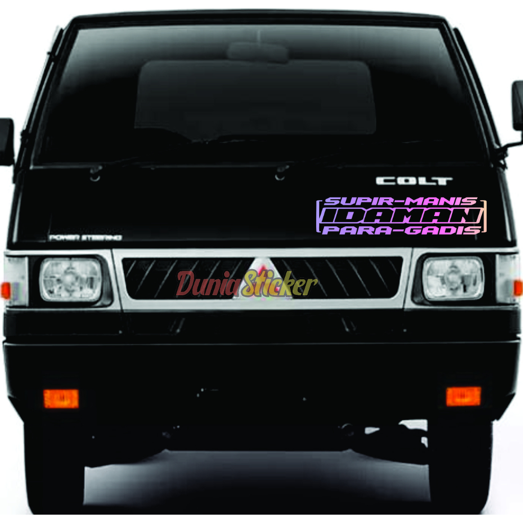 Pickup Car Front Hood Sticker SWEET SUPIR Words Sticker DREAM FOR GIRLS ...