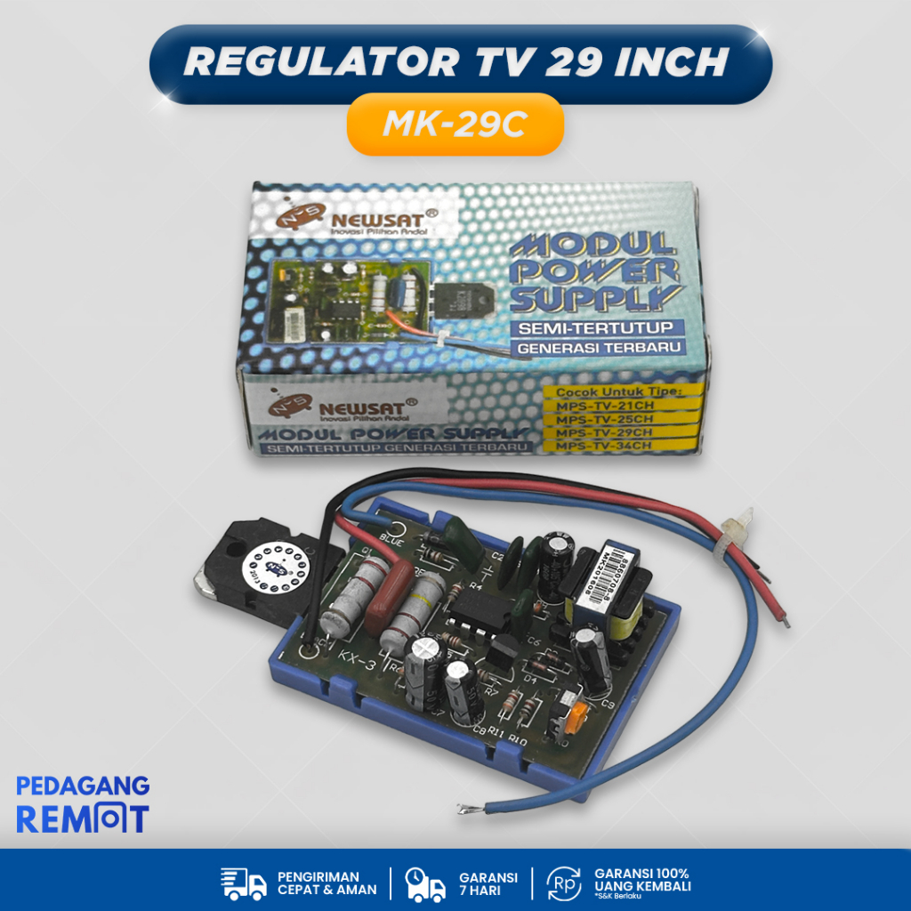 Universal 29 Inch MK-29C TV Regulator / 29" Inch MK29C Semi-Closed TV Power Supply Module ...
