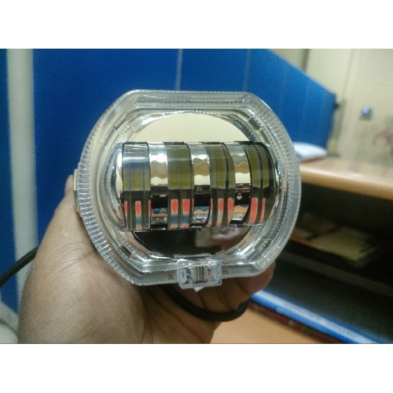 Daymaker biled biled lamp 4 lens PNP for all motorbikes | Shopee ...