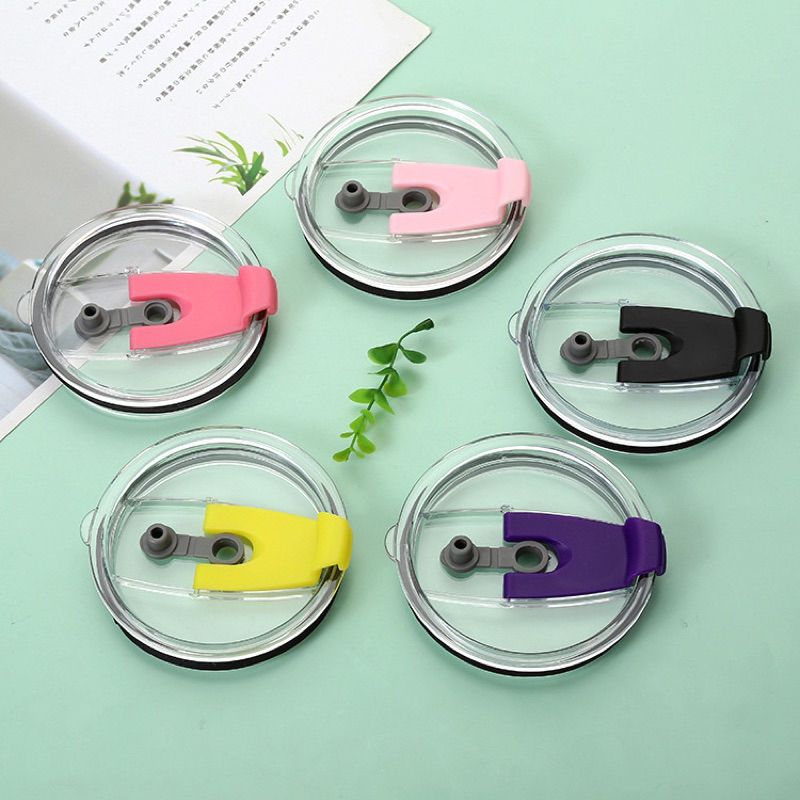 Tumbler Lid Cover Cap Spill-proof Glass Cover 12 oz/ 16 oz/20 oz/30 oz ...