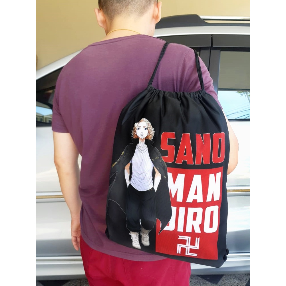 Stringbag Drawstring Bag MANGA ANIME TOKYO REVENGERS WATERPROOF ...