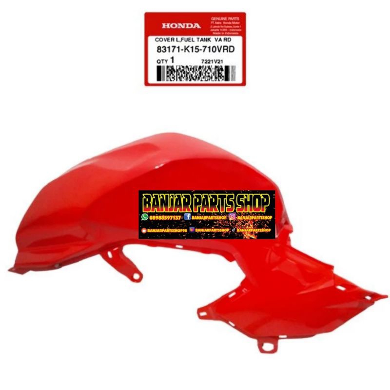 CB150R TANK WING LED V4 ORIGINAL AHM CB150R V4 TANK COVER | Shopee ...
