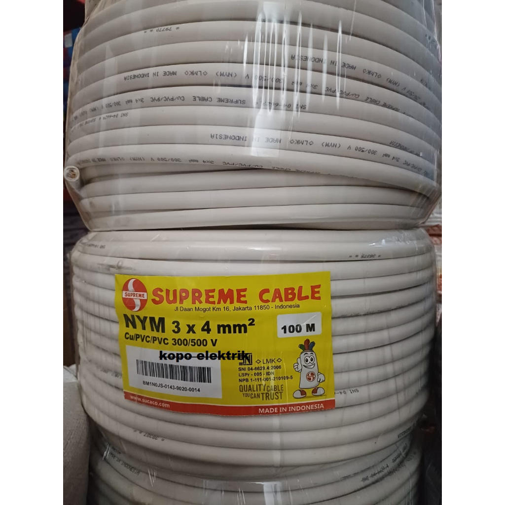 Nym 3x4 Supreme Meter Cable | Shopee Philippines