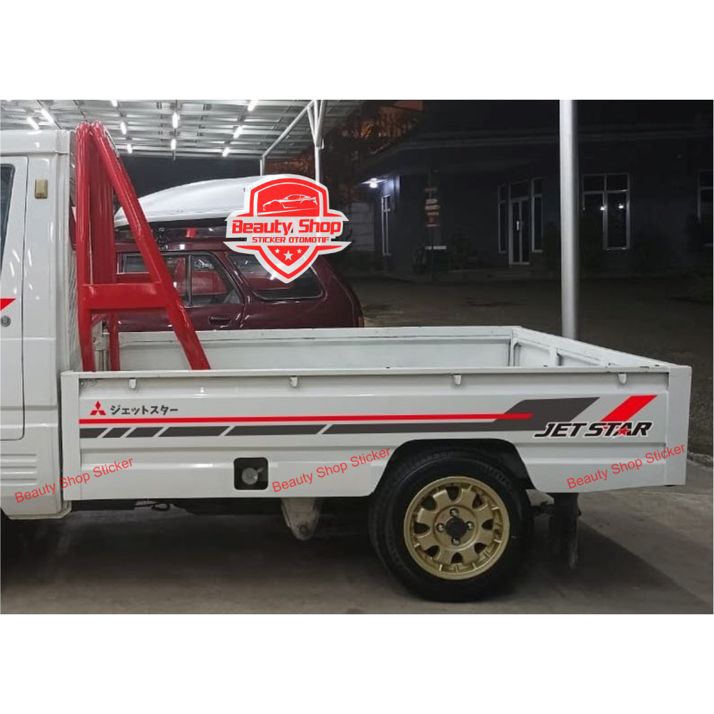 L300 pick up car stickers Latest Mitsubishi pick up Jet Star car ...