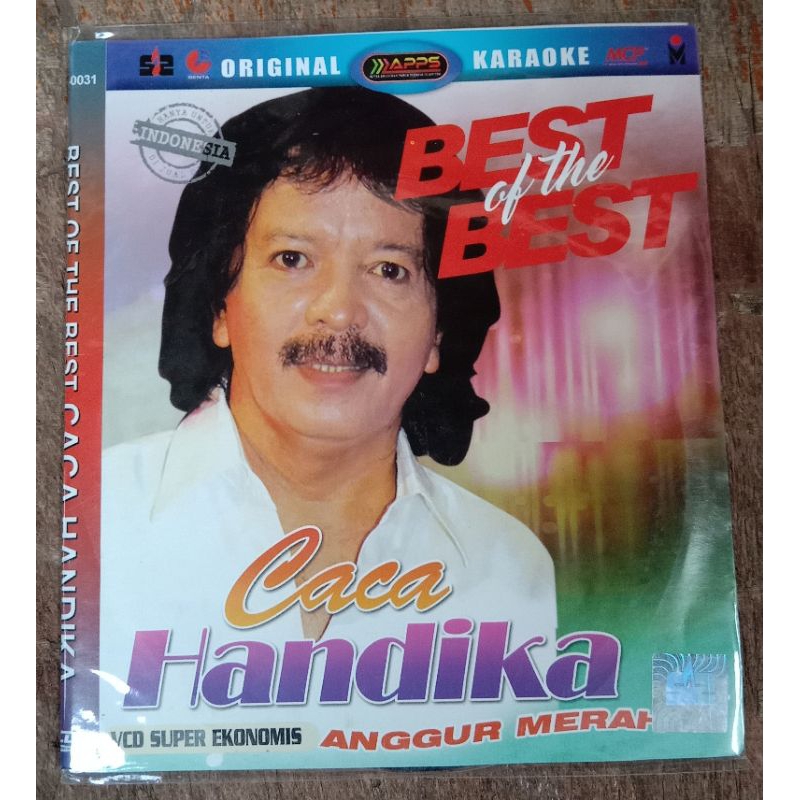 Original Vcd cassette of the best song Caca Handika | Shopee Philippines