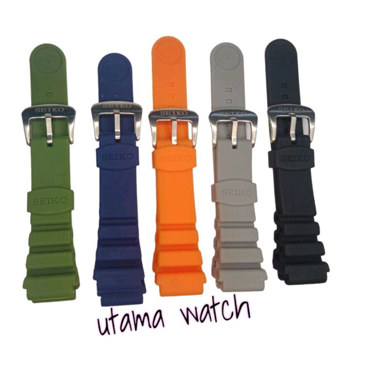 Skx007 Watch Strap Seiko Watch Strap 22MM Rubber Silicon Watch Rubber ...
