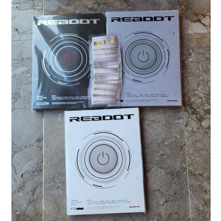 Official Album sealed Reboot treasure (Check Description) | Shopee ...
