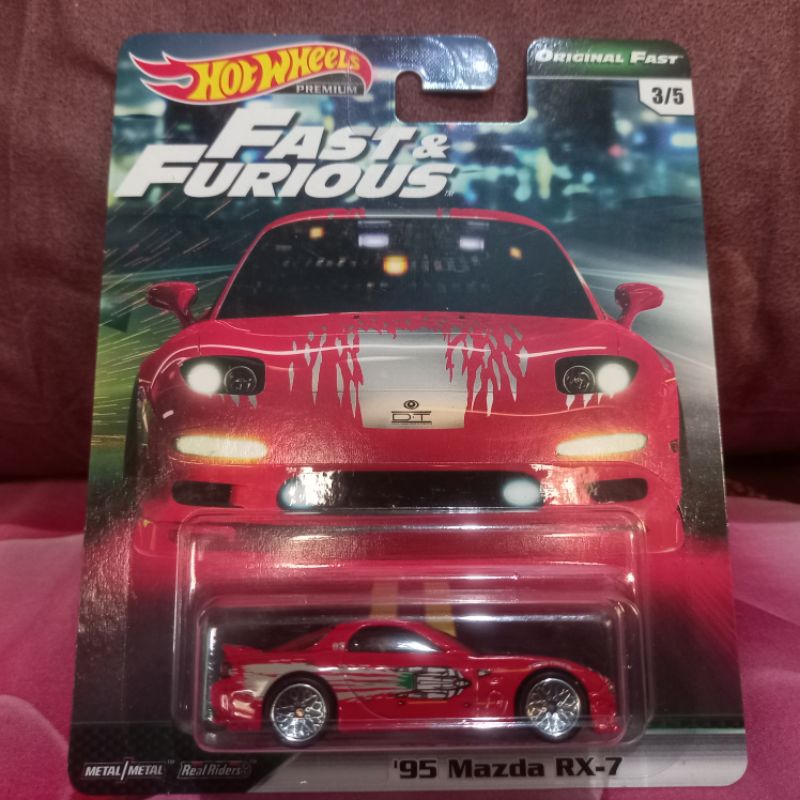 Hotwheels Mazda RX7 Fast and Furious Premium Original Fast | Shopee ...