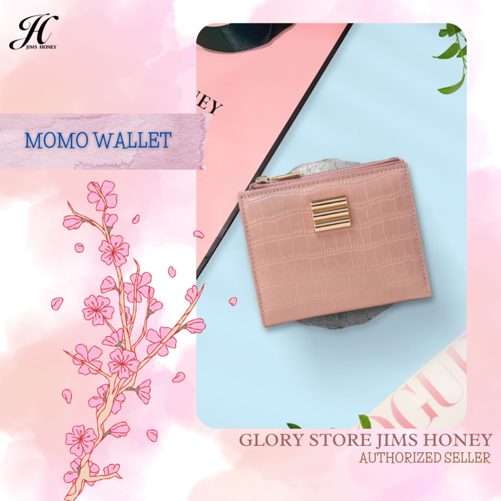 MOMO WALLET JIMS HONEY WOMEN'S FOLDING WALLET | Shopee Philippines