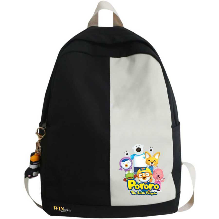 Pororo Character Cute Backpack The little penguin Quality Cute School ...
