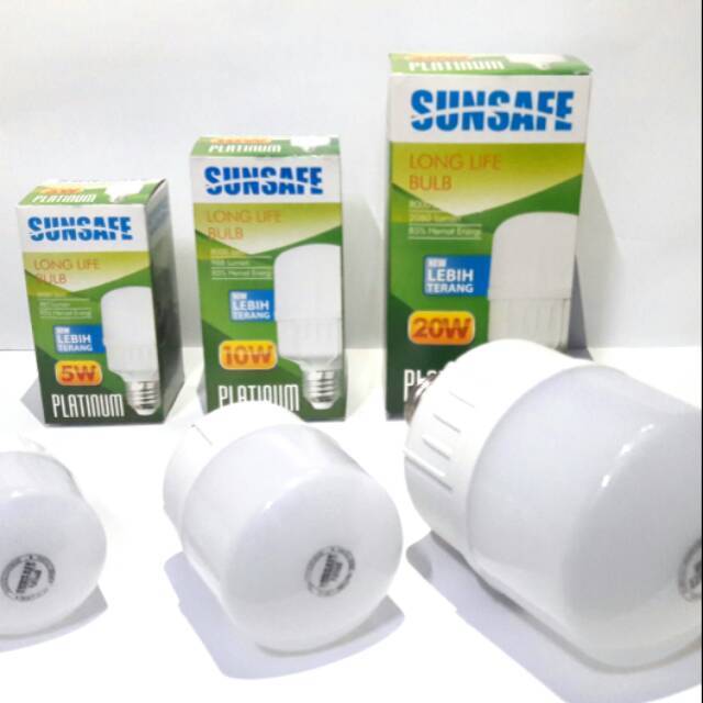 Sunsafe Platinum LED Lamp 5 Watt, 10 Watt, 20 Watt, 30 WAT | Shopee ...