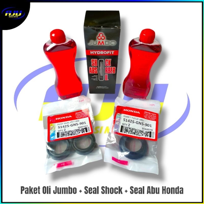 Beat FI Front Shock Seal And Ash Seal Set Of Jumbo PNP Motorcycle Shock ...