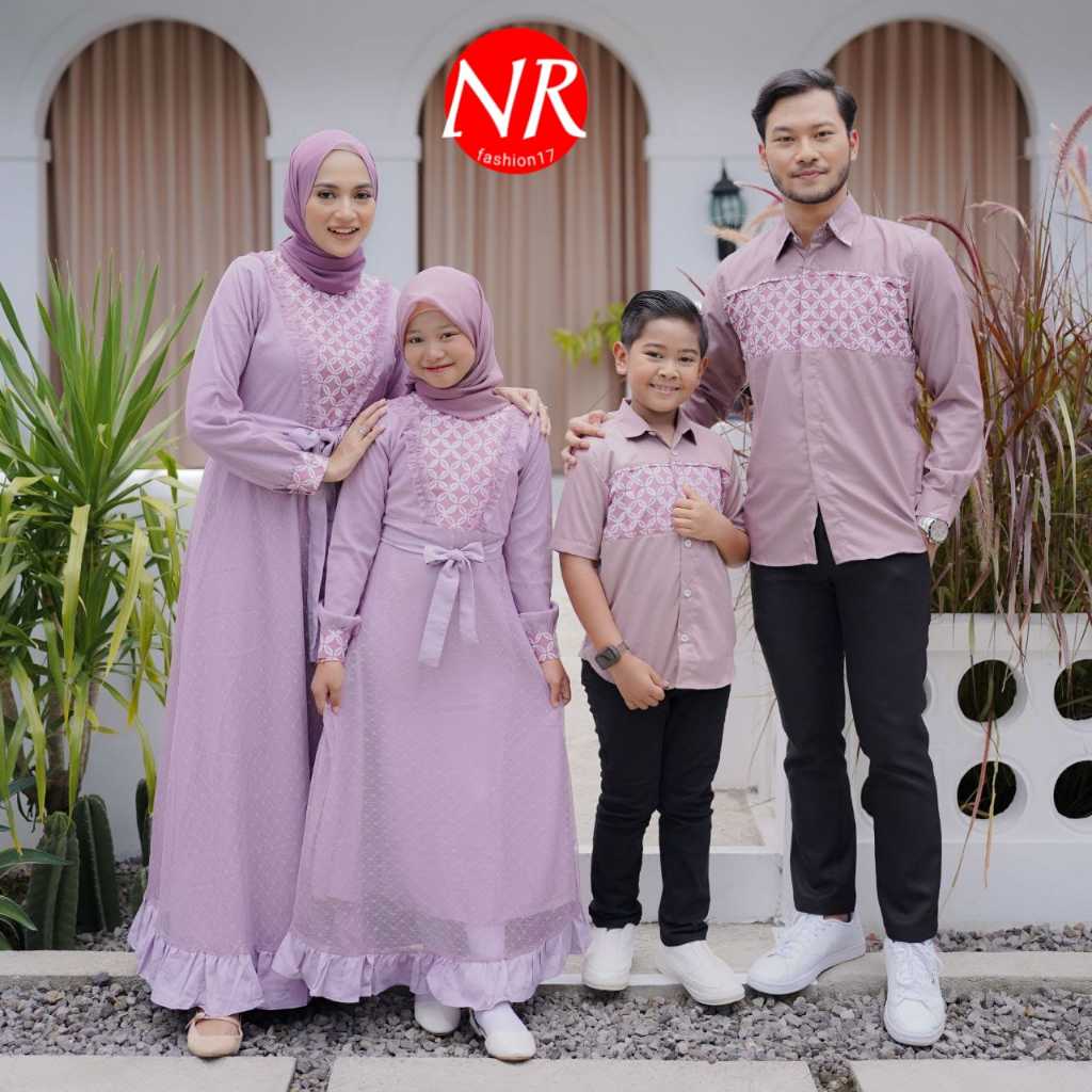 Ayuma GAMIS COUPLE | Modern Robe | The Latest modern Family Couple ...