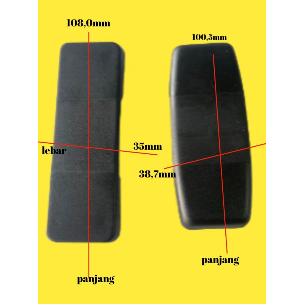 Rubber hinges for samsonite, luggo, lojel, Arecan etc. (2 pcs) | Shopee ...