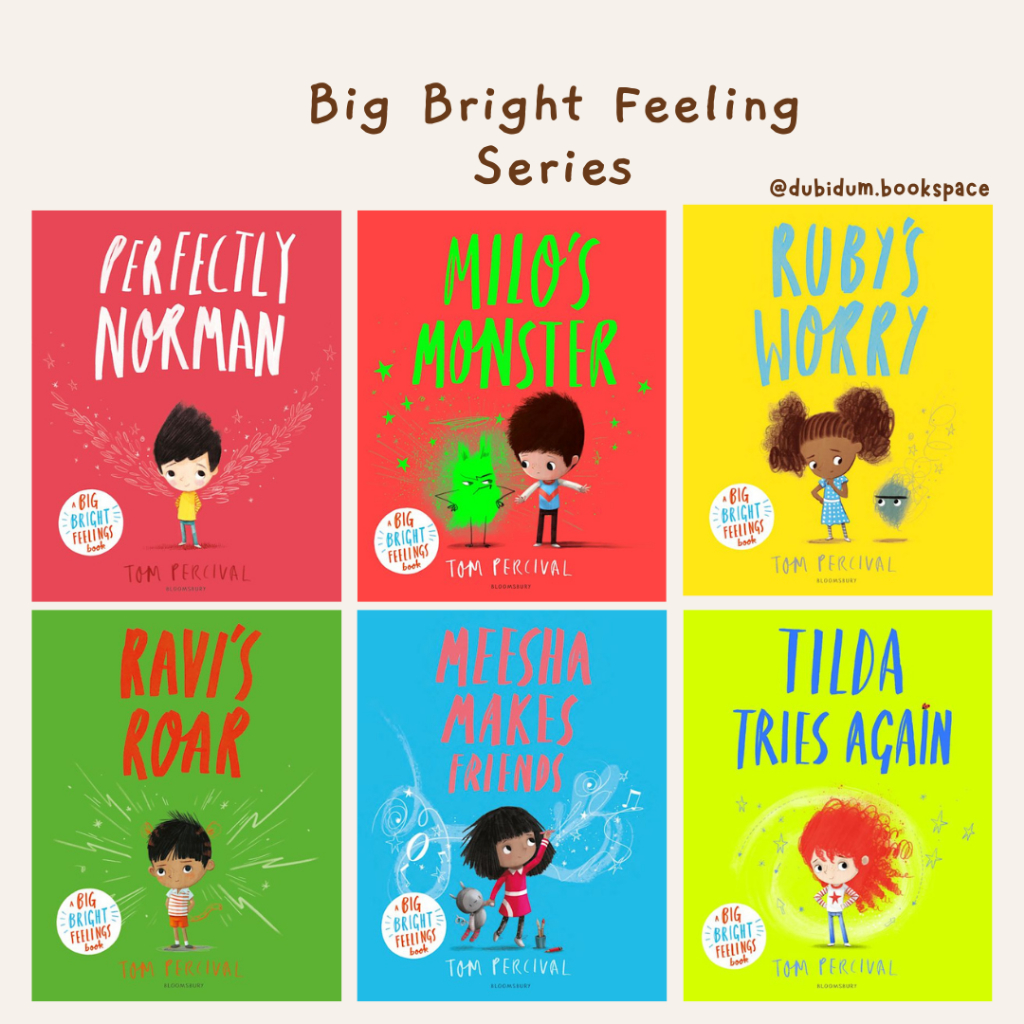 BIG Bright Feeling Series Tom Percival [Meesha Makes Friends, Ravi's ...