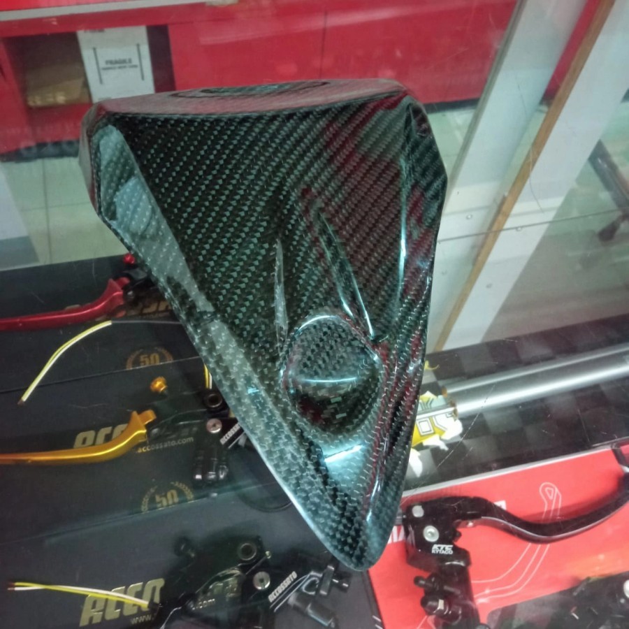 Upper Front Fairing Cover Yamaha Aerox Carbon Kevlar KABON | Shopee ...
