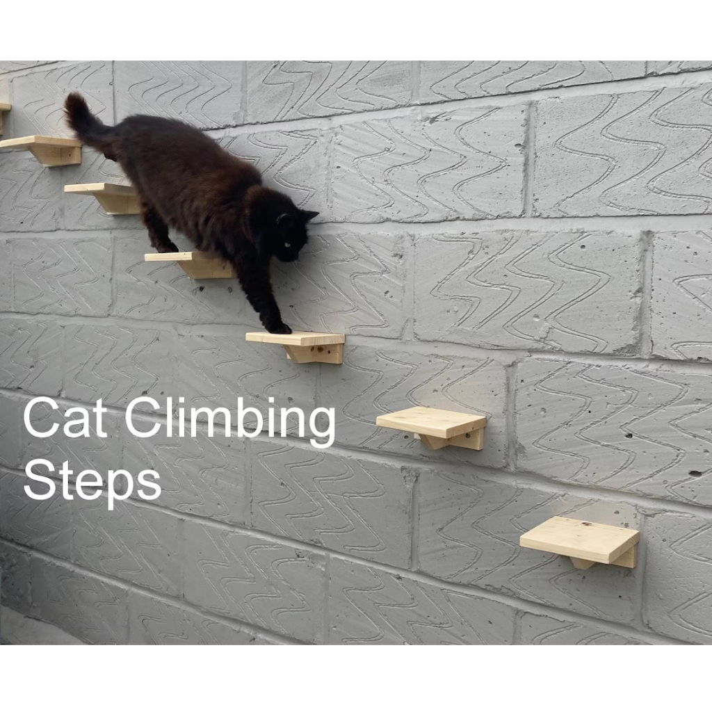 Cat Shelf, cat playground, cat Stepping, cat Toys, Wall Stepping, cat ...