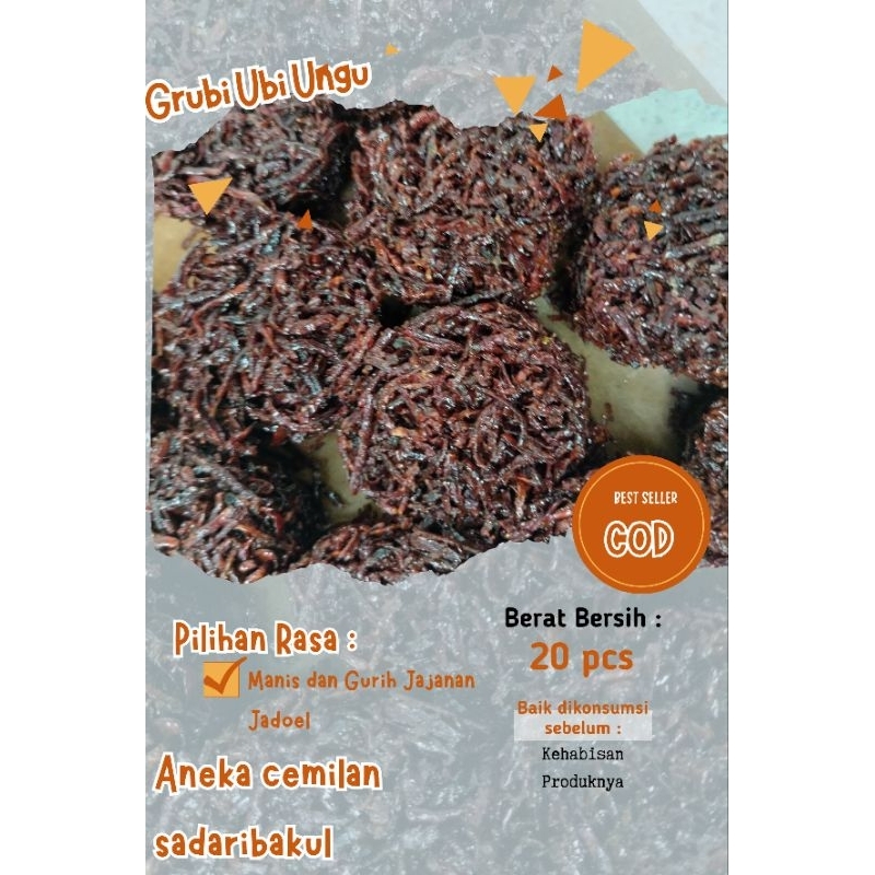 Sweet Potato Kremes | Grubi Snacks | Creamy Heart | Shopee Philippines