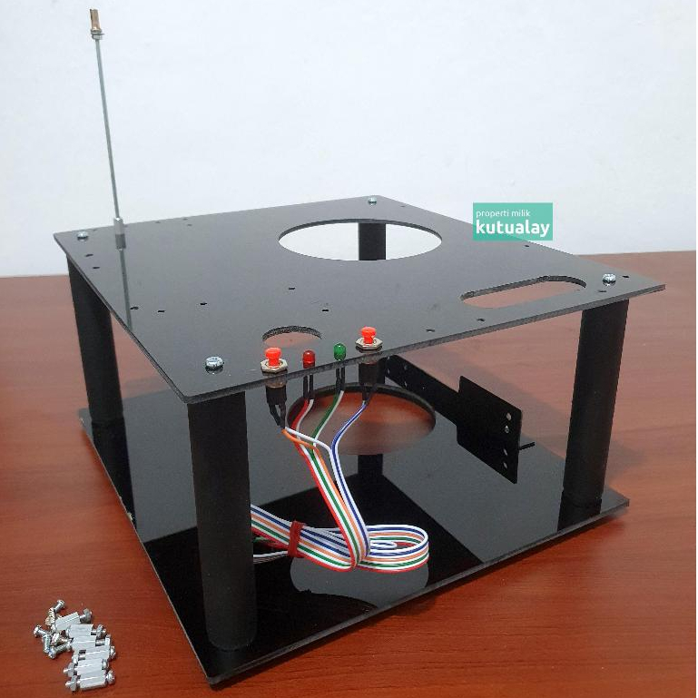 Micro ATX Acrylic Computer Case/ITX Open Air PC Acrylic Case mATX CPU ...