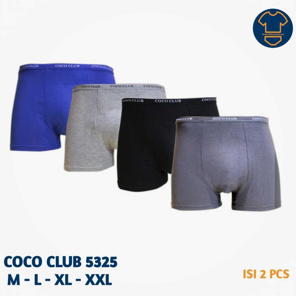 COCO CLUB MEN'S BOXER PANTS 5325 CONTENTS-2 PCS | Shopee Philippines