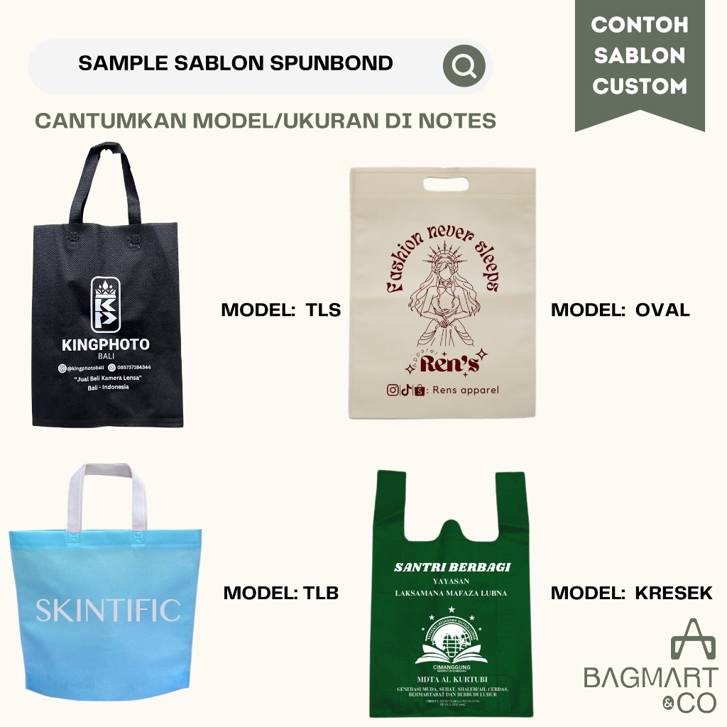 Sample Goodie Bag That Has Been Screen Printed | Shopee Philippines