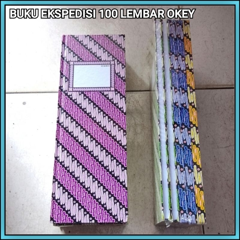 1 Pack of Okey Long Expedition / Expedition Books 100 Sheets Contains 5 ...