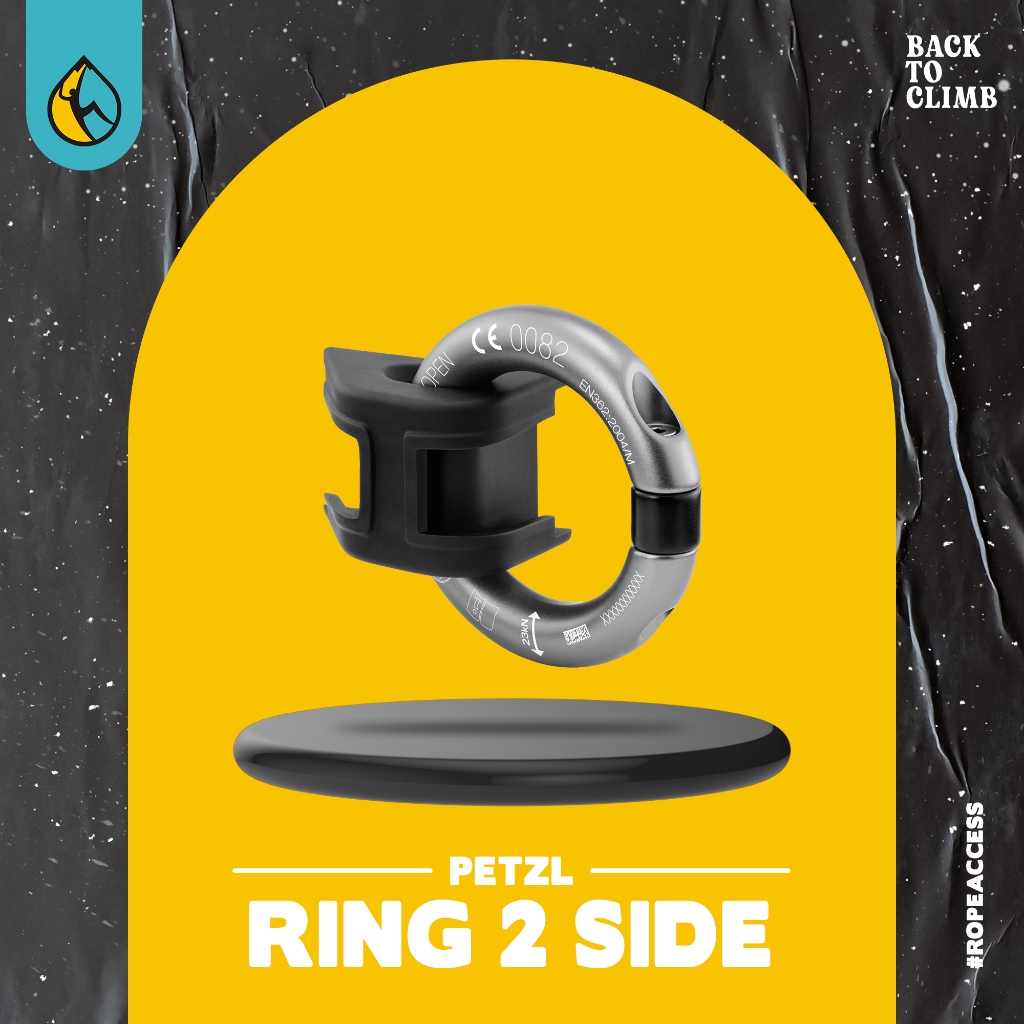 Petzl 2-Sided Additional Attachment Ring for Safety Harness | Shopee ...