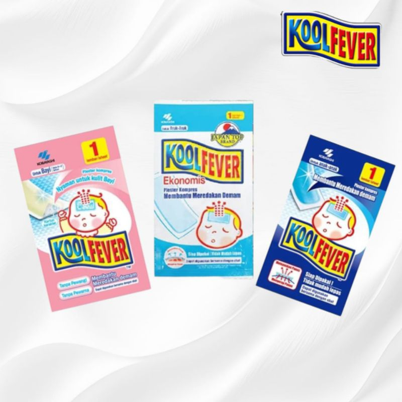 Kool Fever Cool Fever Plaster Compress Fever Baby Kids Adult Cooling Patch Fever | Shopee ...
