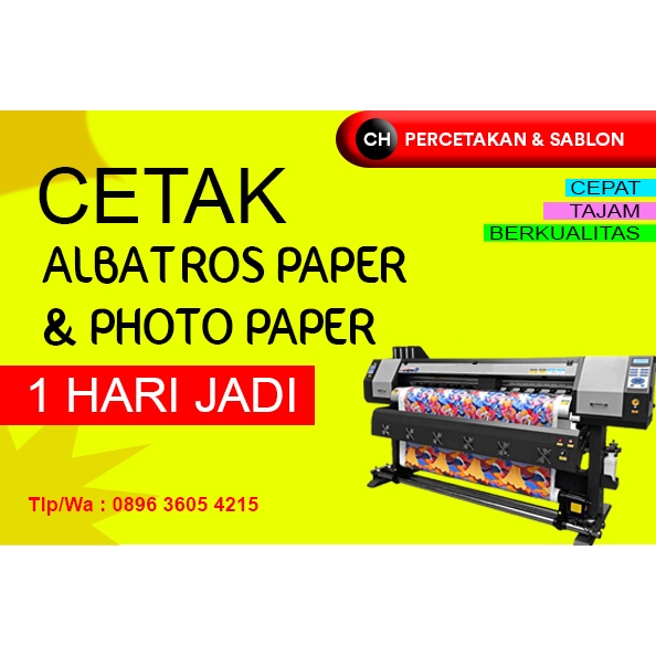 Print METER ALBATROS | Print PHOTO PAPER METER | Photo PRINTING HIGRESS ...