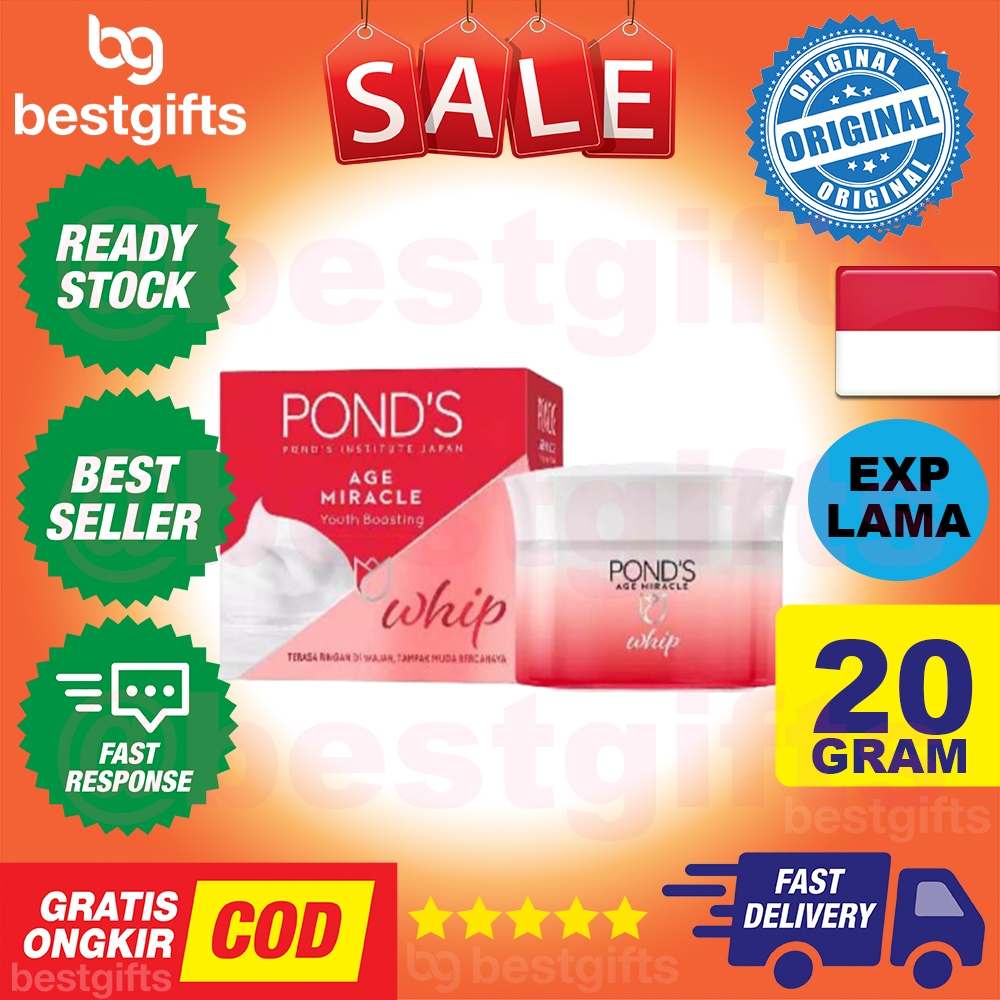Pond's PONDS PONDS AGE MIRACLE WHIP CREAM Moisturizing CREAM Tastes ...