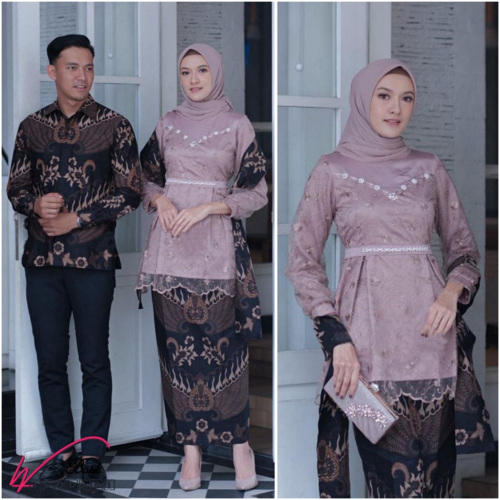 Modern Couple Kebaya Set Graduation Kebaya Engagement Proposal Batik ...