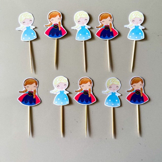 FROZEN CUPCAKE TOPPER / ELSA FROZEN CUPCAKE TOPPER / FROZEN CAKE TOPPER ...