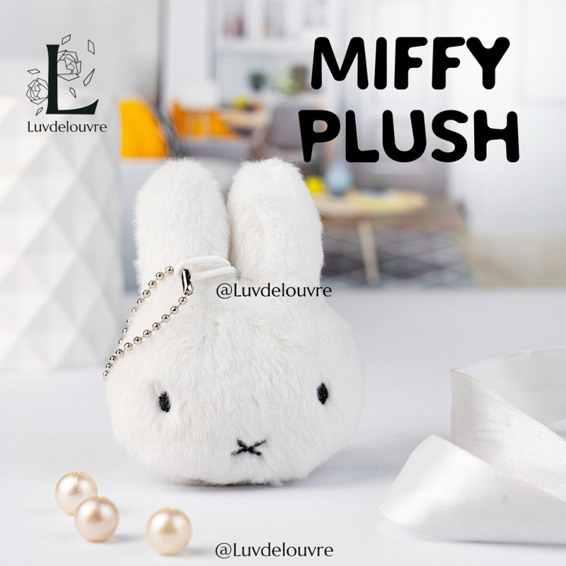 MIFFY BAG CHARM PLUSH KEYCHAIN TRINKET TRINKETS SANRIO MIFFY BEADS ...
