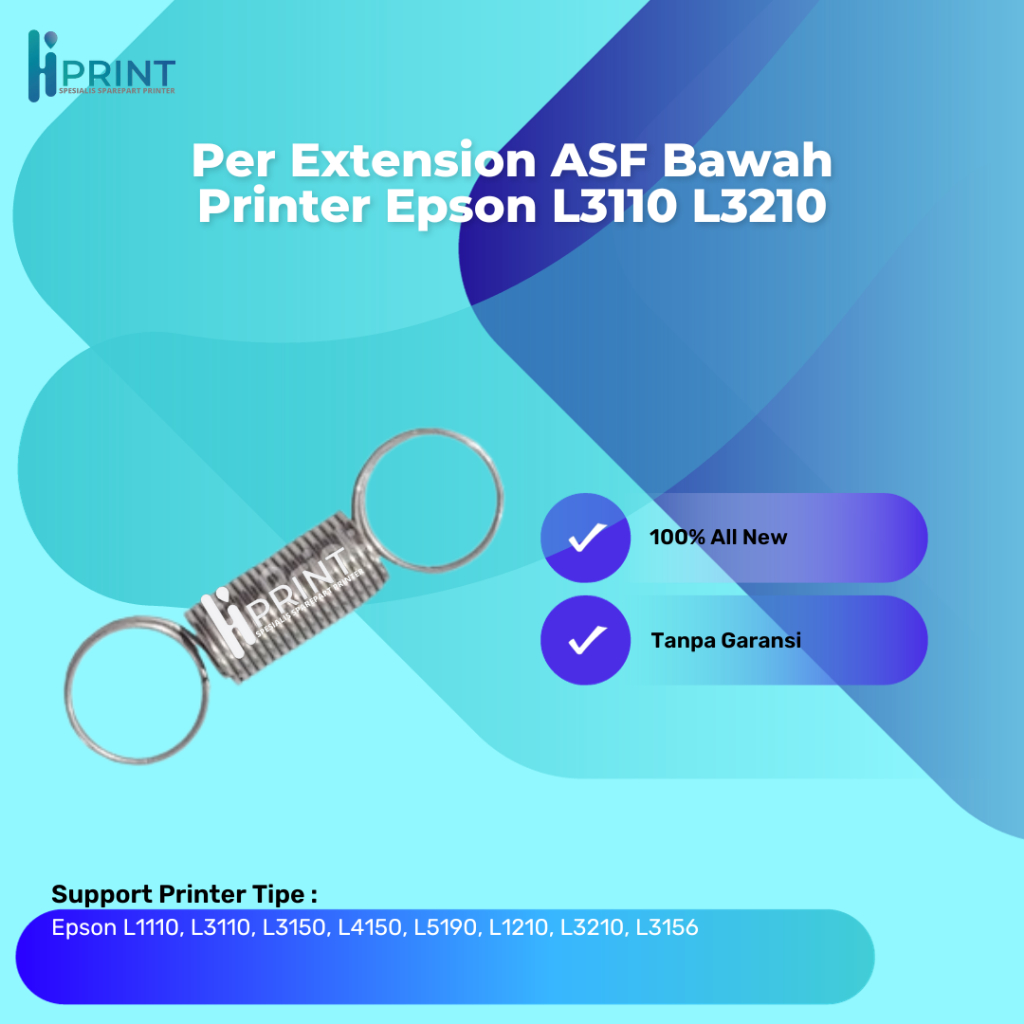Spring Extension Spring Hook ASF Roller Bottom Epson Printer L3110 ...