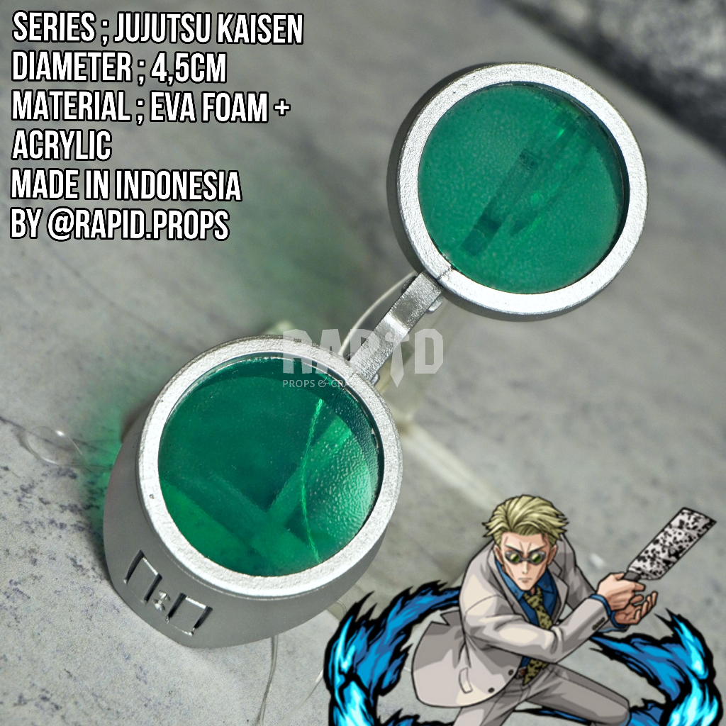 Nanami Glasses Jujutsu Kaisen For Cosplay | Shopee Philippines