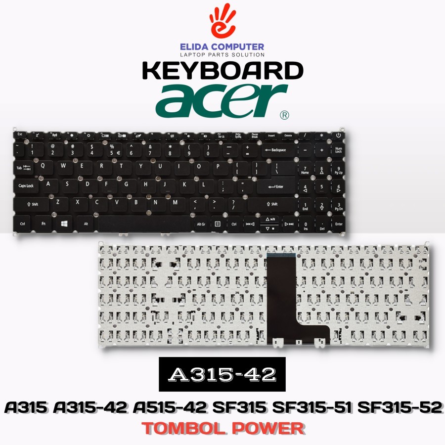 Acer Aspire 1 A115-31 Extense 15 EX215-51G EX215-53G Keyboard | Shopee Philippines