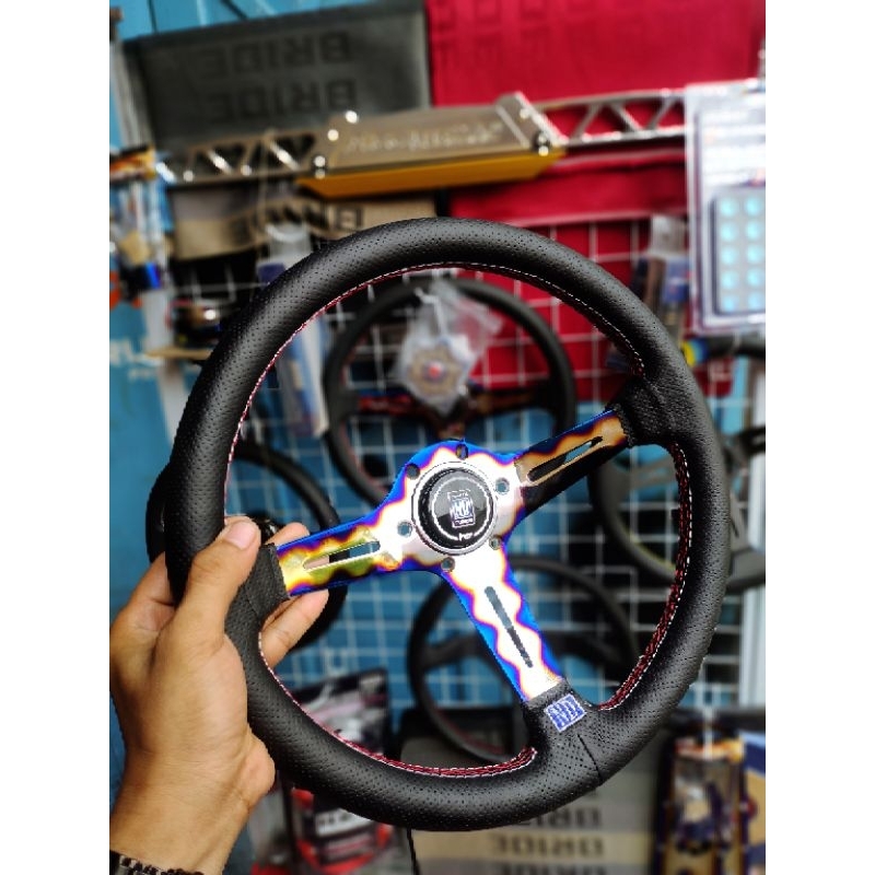 Steering Stir Racing Nardi 14 inch original import (g) | Shopee Philippines