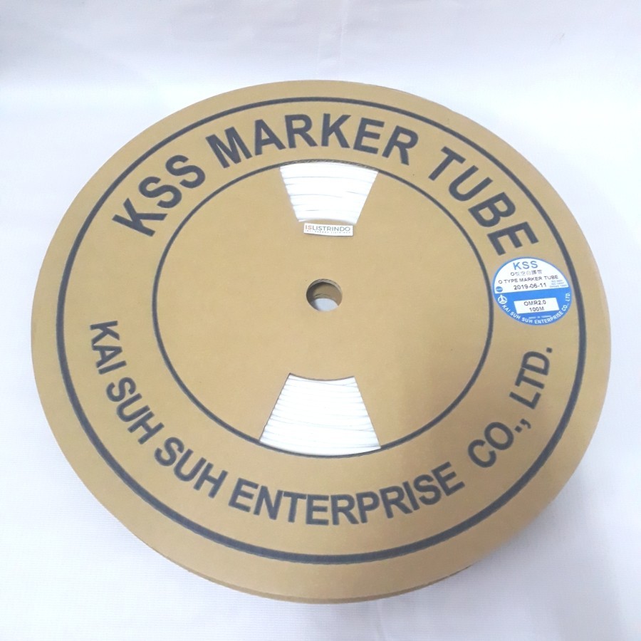 KSS Marker Tube OMR 5.5 Type O Serrated (1 Roll = 100 Mtr) | Shopee Philippines