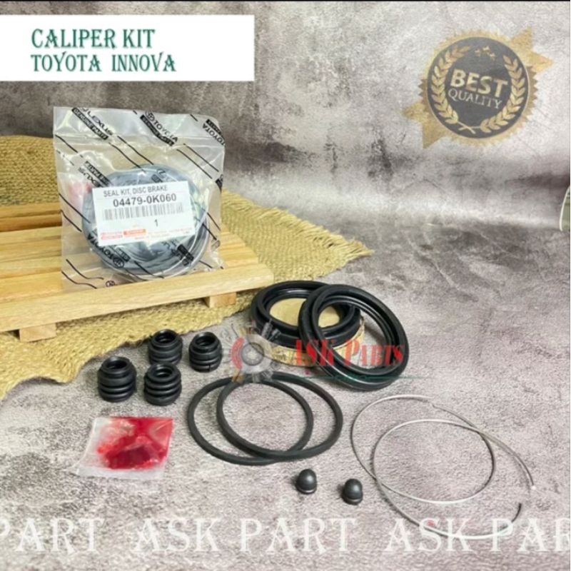 TOYOTA INNOVA INOVA FRONT DISC BRAKE RUBBER CALIPER KIT | Shopee ...