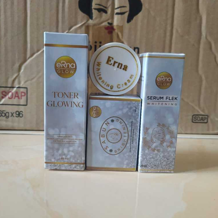 Erna glow 4in1 Saving Package Is Effective In Brightening The Face In A ...
